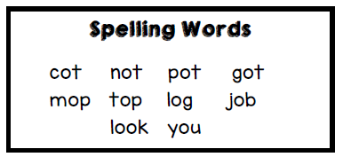 1st Grade / HF (Sight) Words & Spelling Words